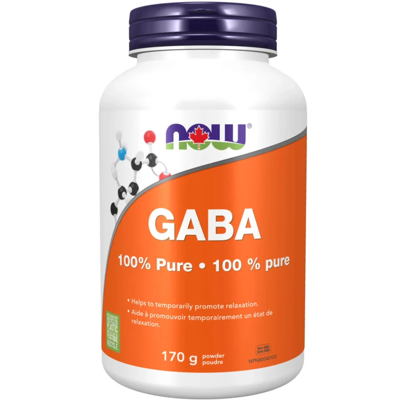 GABA Pure Powder - Now Foods Canada