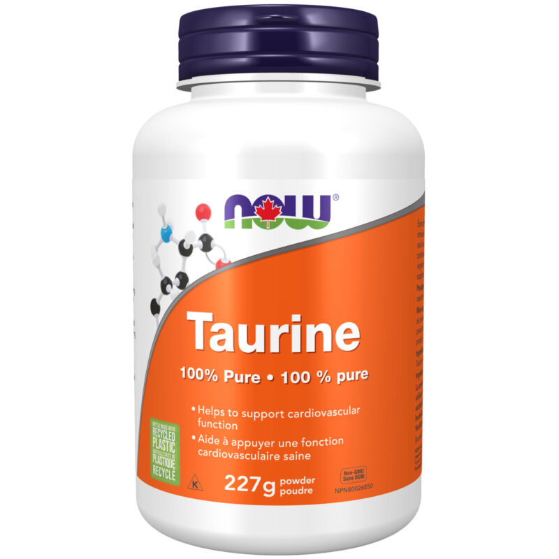 Taurine Pure Powder - Now Foods Canada