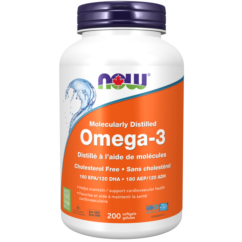 Omega-3 1,000 mg Softgels - Now Foods Canada