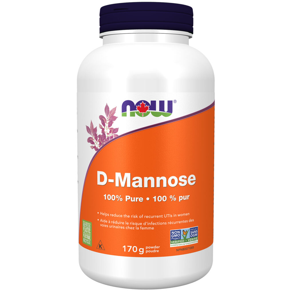 D-Mannose Pure Powder - Now Foods Canada