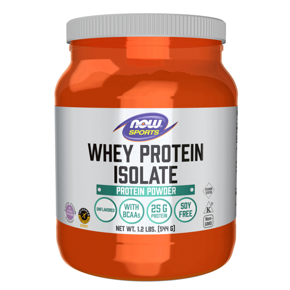 Whey Protein Isolate Unflavoured - Now Foods Canada
