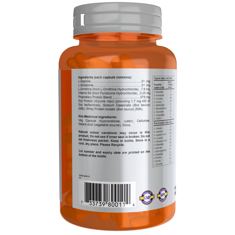 Amino Complex Capsules - Now Foods Canada