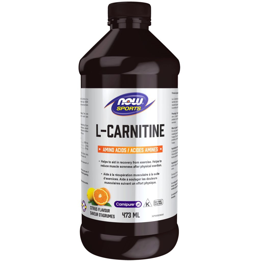L-Carnitine Citrus Flavour - Now Foods Canada
