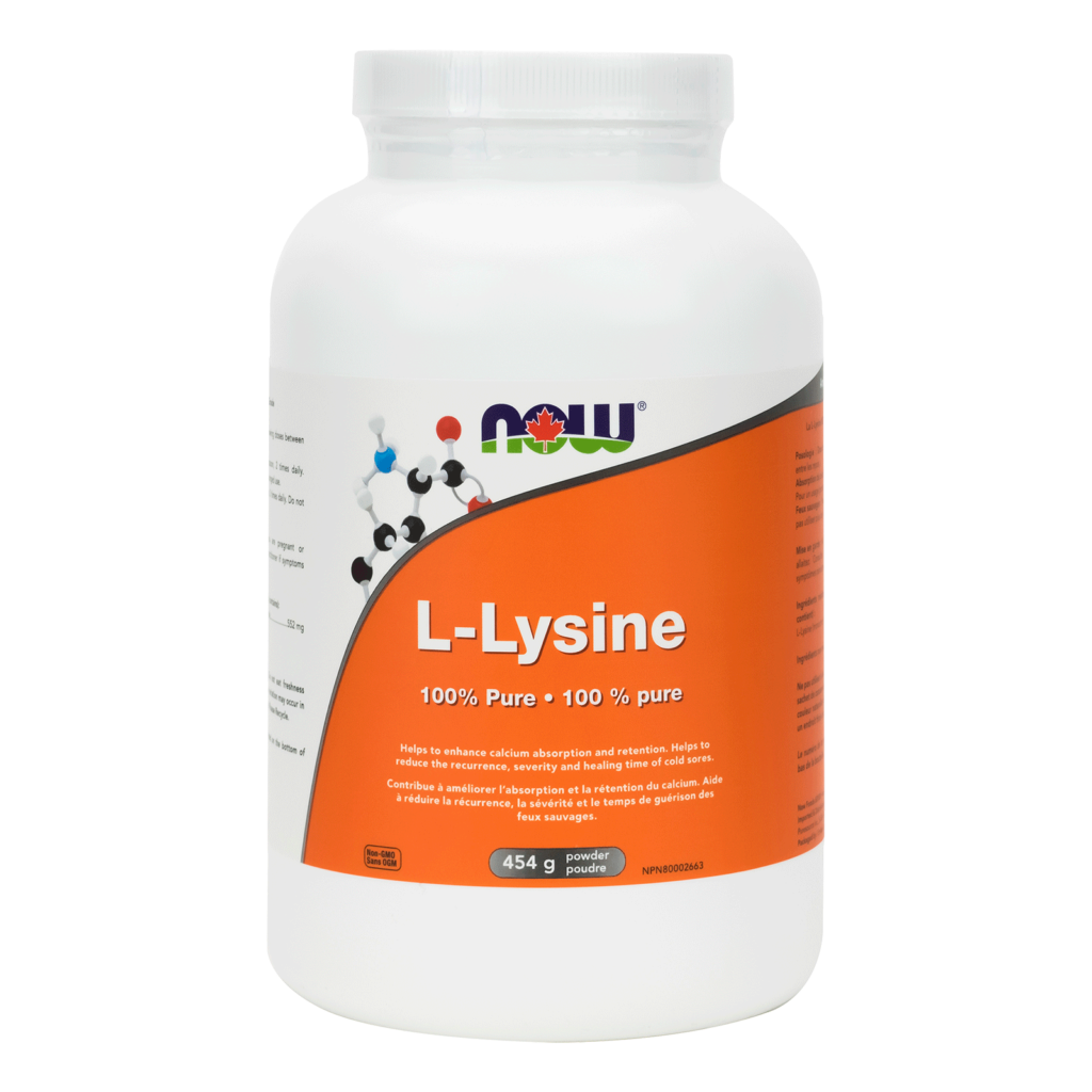 L-Lysine Powder - Now Foods Canada