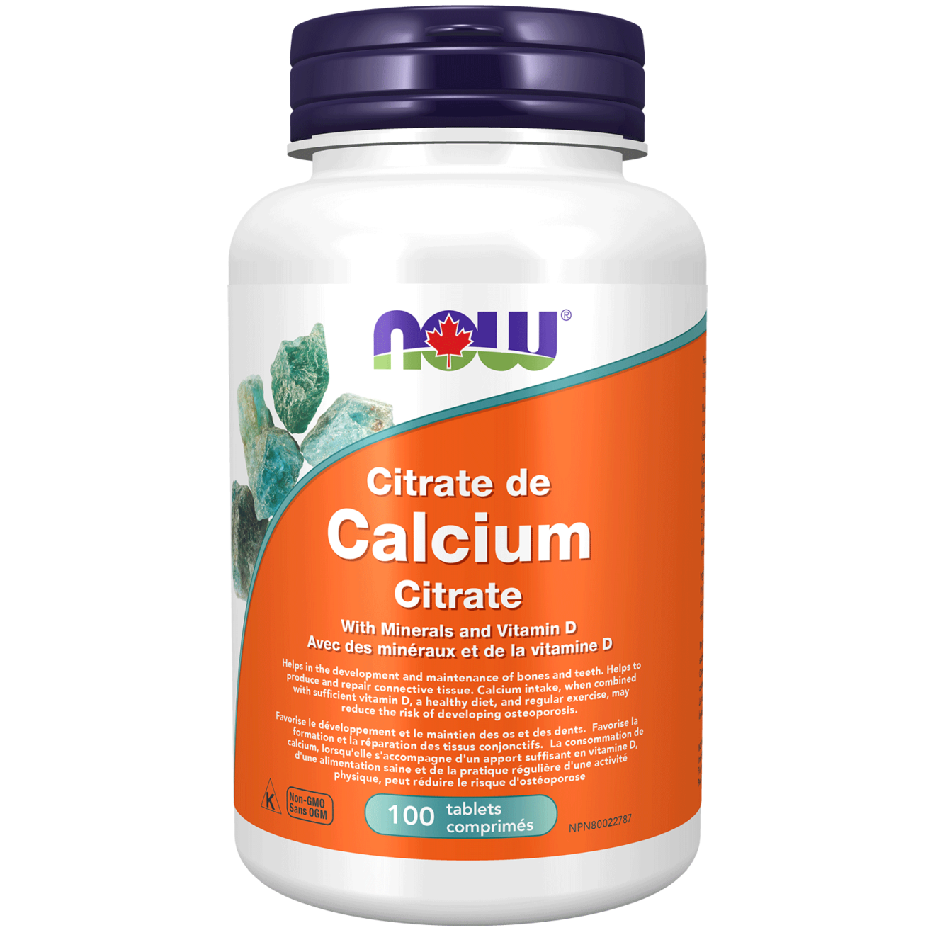 Calcium Citrate Powder - Now Foods Canada