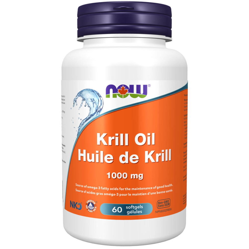 Neptune Krill 1,000 mg Softgels - Now Foods Canada