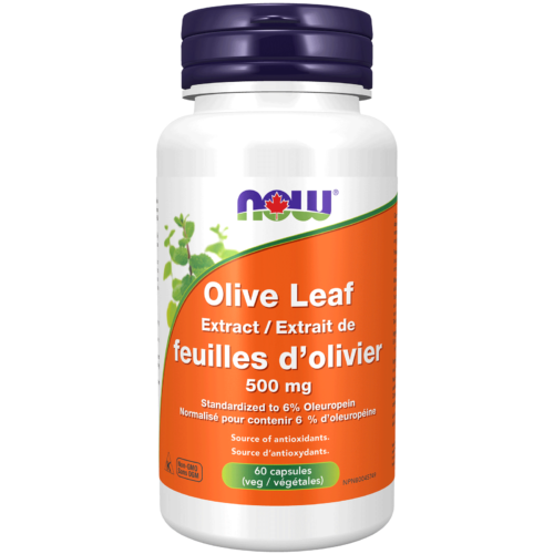 Olive Leaf Extract 500 Mg Veg Capsules Now Foods Canada