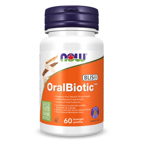 OralBiotic™ Probiotic Lozenges - Now Foods Canada