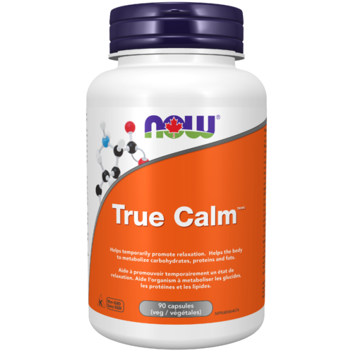 True Calm™ 500 mg Veg Capsules - Now Foods Canada