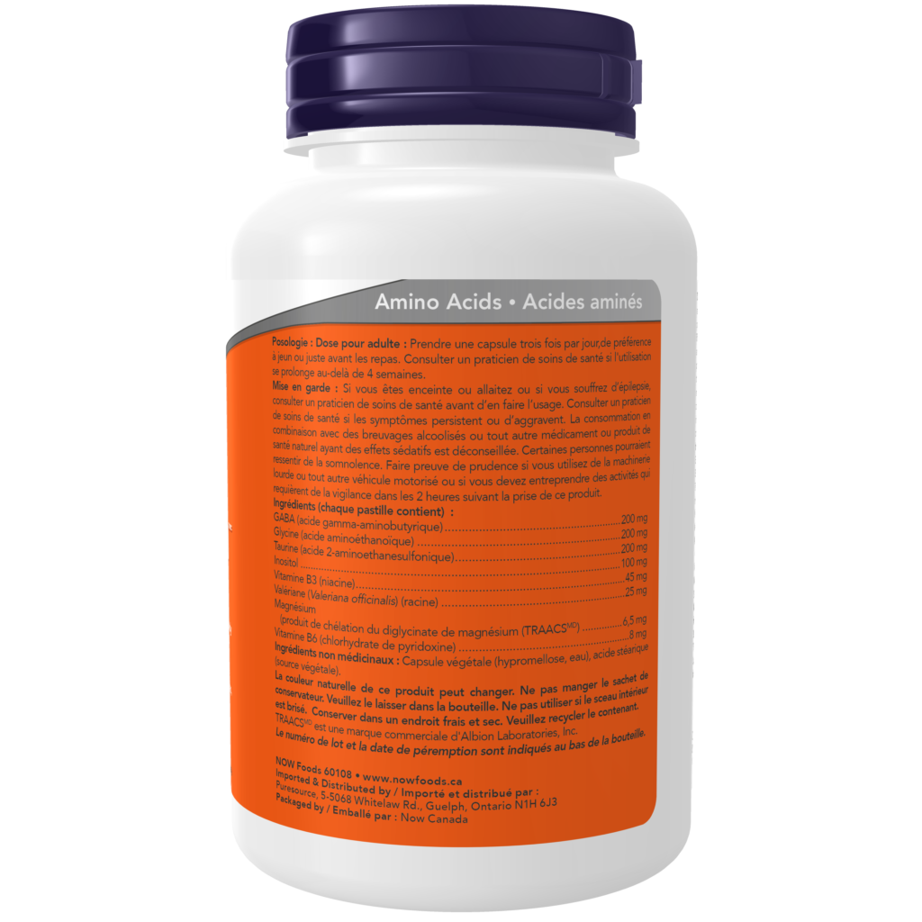 True Calm™ 500 mg Veg Capsules - Now Foods Canada