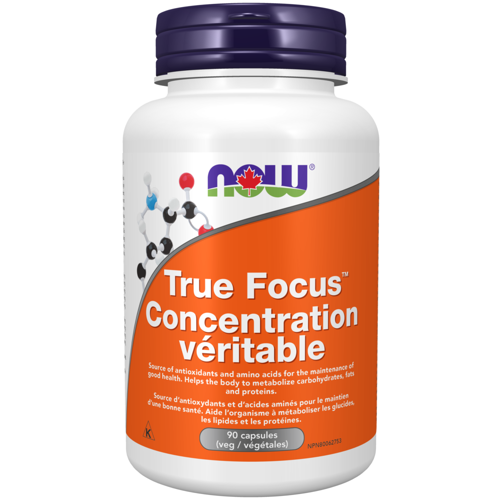 True Focus™ Concentration, Veg Capsules - Now Foods Canada