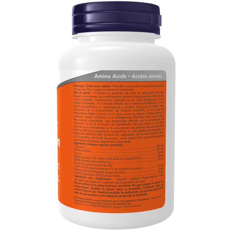 True Focus™ Concentration, Veg Capsules - Now Foods Canada
