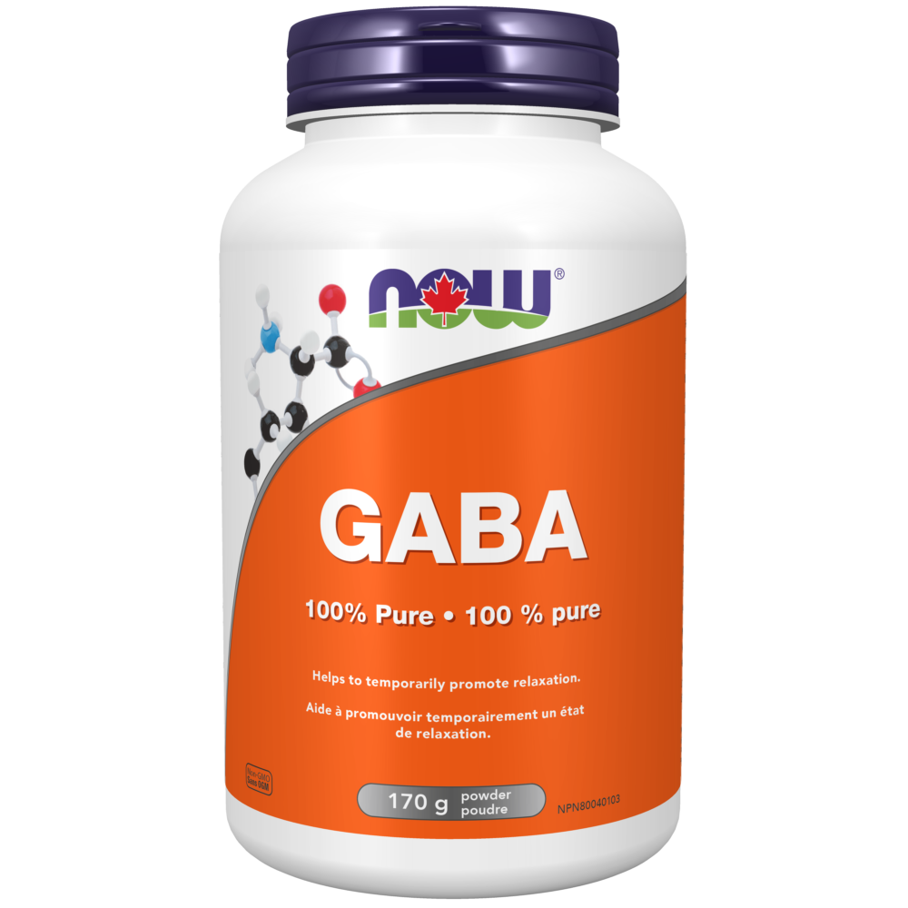 GABA Pure Powder - Now Foods Canada