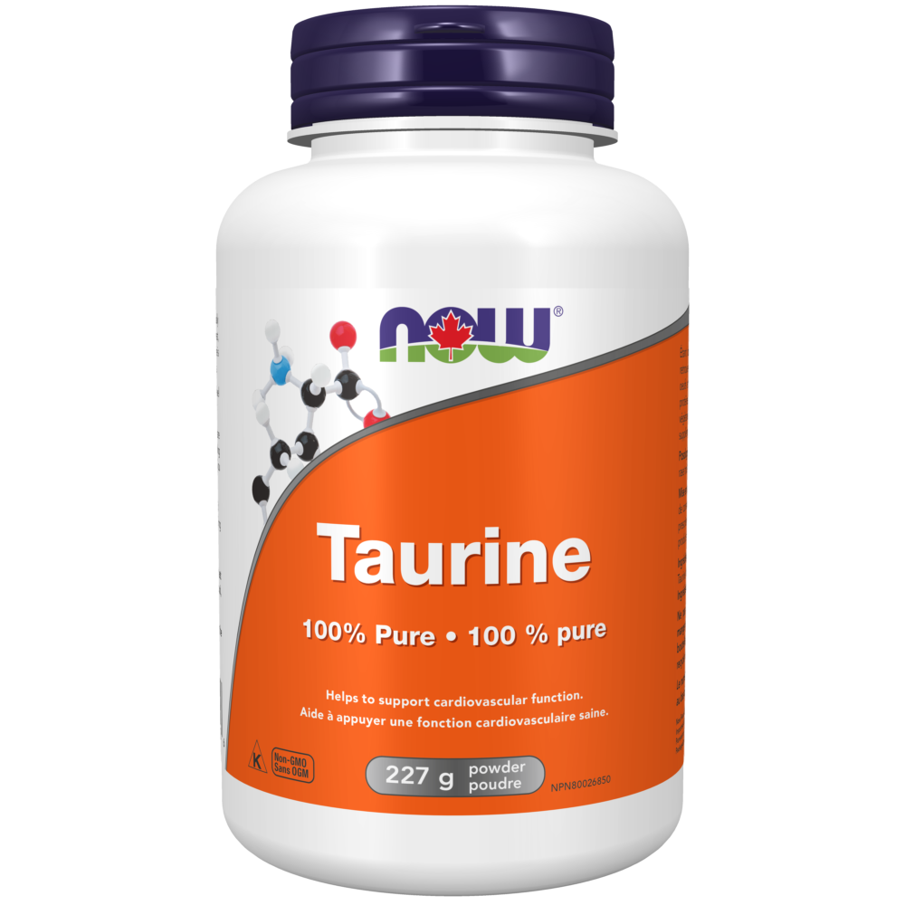 Taurine Pure Powder - Now Foods Canada