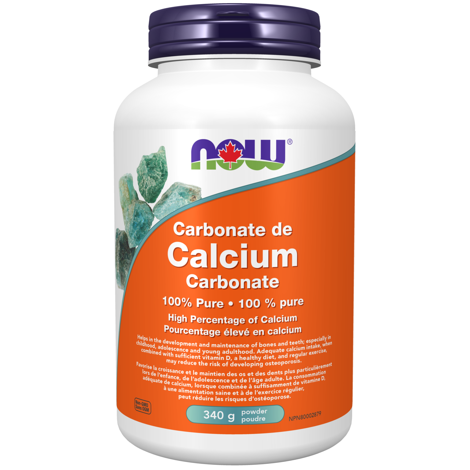 Calcium Carbonate Powder - Now Foods Canada