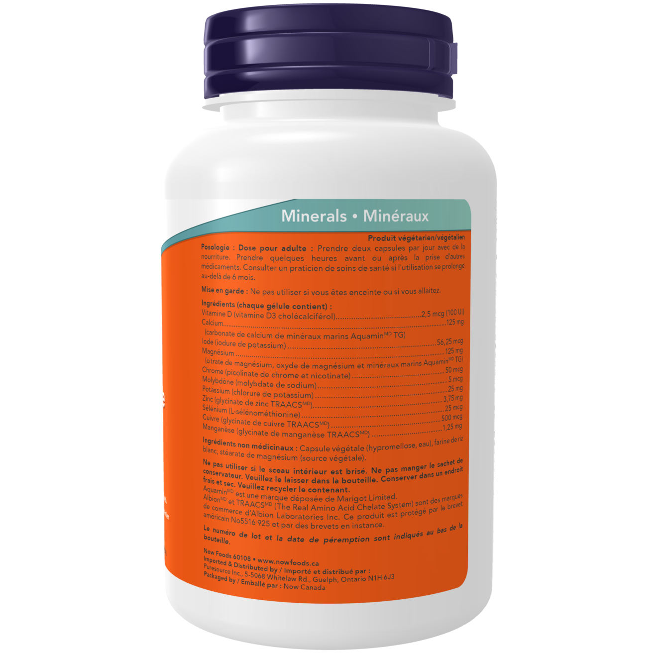 Full Spectrum Minerals Capsules - Now Foods Canada