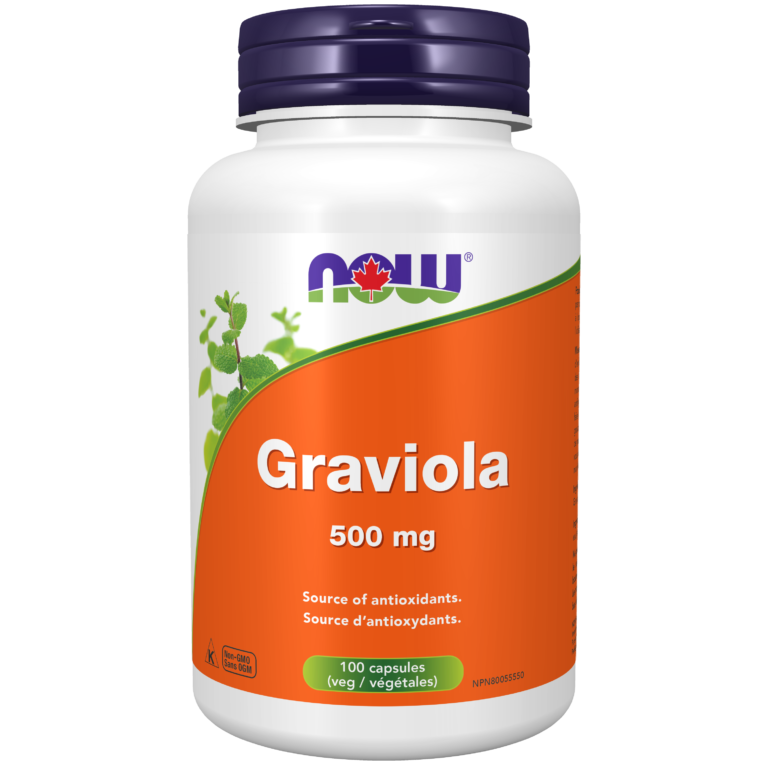 Graviola 500 mg Veg Capsules - Now Foods Canada