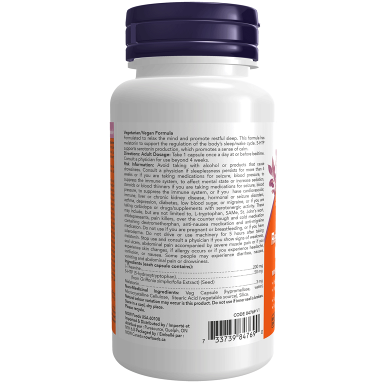 Sleep Regimen 3-in-1 Blend Veg Capsules - Now Foods Canada